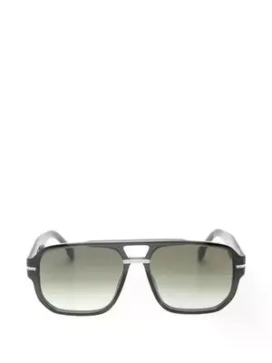 BOSS Pilot-frame Double-bridge Sunglasses - Black