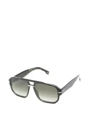BOSS Pilot-frame Double-bridge Sunglasses