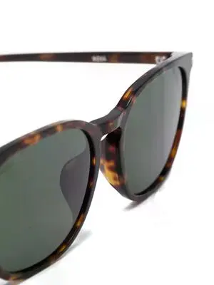BOSS Tortoiseshell Square Frame Sunglasses