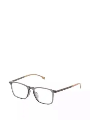 BOSS Rectangle-frame Glasses - Grey