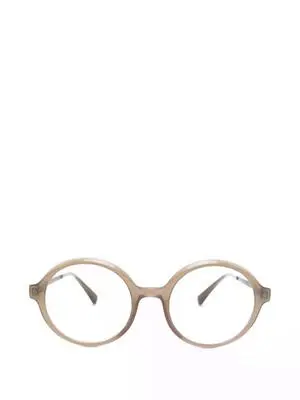 Mykita Oceane Round-frame Eyeglasses - Neutrals