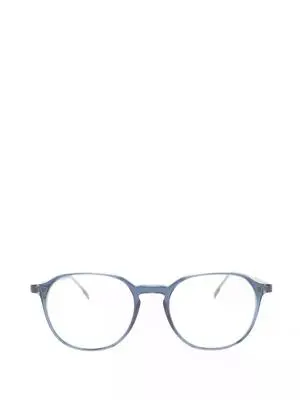 MOLESKINE Round-frame Tortoiseshell Glasses - Blue