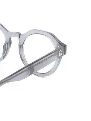BENETTON Theodore Round-frame Glasses - Grey
