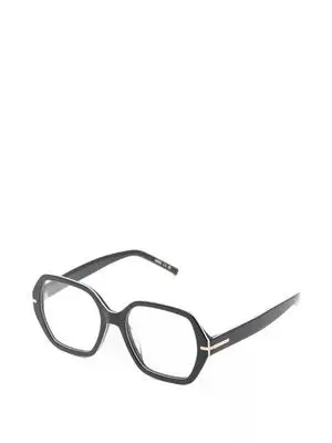 BOSS Eyeglasses With Geometric Frame