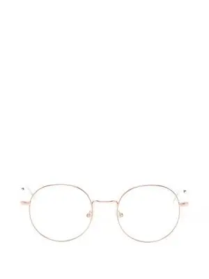 BOSS Round-frame Eyeglasses - Gold