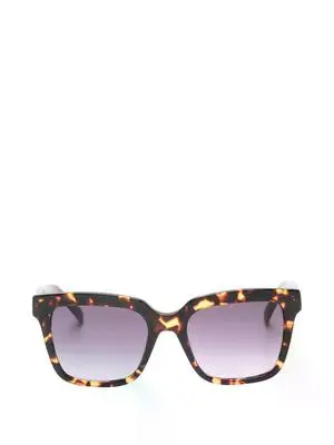 BENETTON Jesi Square-frame Sunglasses - Brown