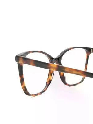 CHARLES STONE Tortoiseshell Square Eyeglasses
