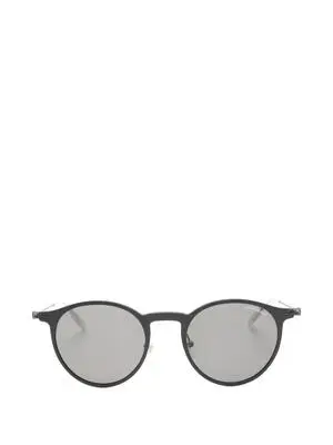 Montblanc Round-frame Sunglasses - Black