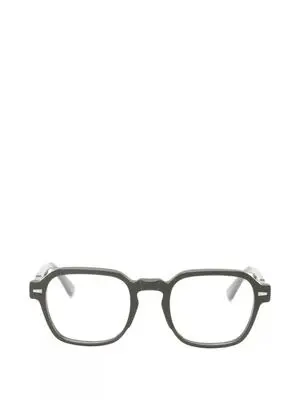 KYME Ridge Geometric-frame Eyeglasses - Green