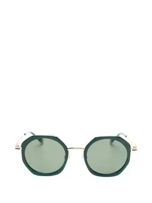 BENETTON Geometric Sunglasses - Green