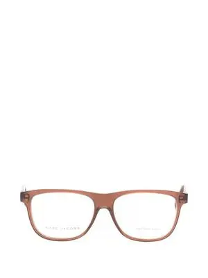 Marc Jacobs Logo-engraved Eyeglasses - Brown