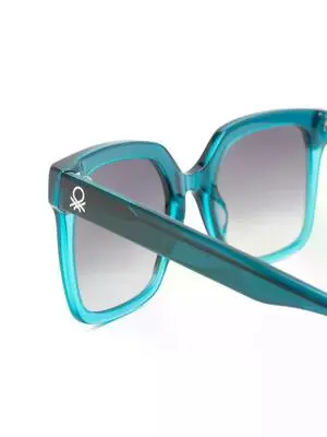 BENETTON Francesca Square-frame Sunglasses