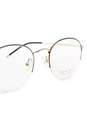 ALEXANDER WINTSCH Round-frame Half-rim Eyeglasses