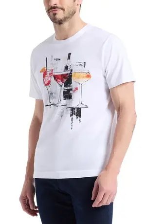Robert Graham The Tipsy Times Graphic T-shirt