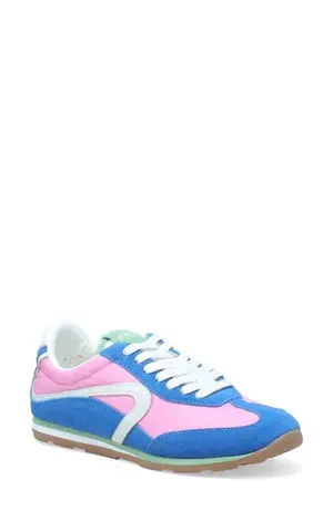 VERBENAS Jamaica Leather Sneakers - Freesia