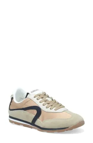 VERBENAS Jamaica Leather Sneakers - Sand Black