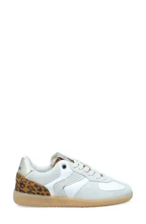 VERBENAS Sora Suede Sneakers - White Leopard