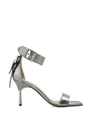 ALLSAINTS Noir Leather Sandals