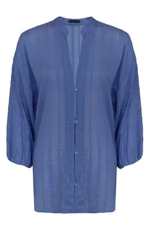 VIX PAULA HERMANNY Yana Long Sleeve Cover-up Tunic