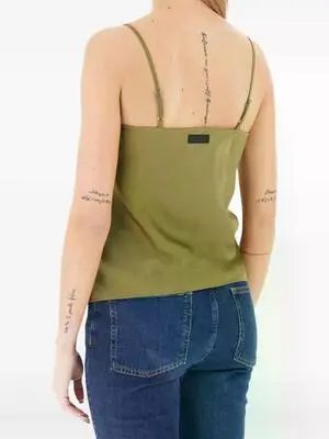 Armani Exchange V-neck Spaghetti-strap Top