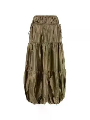 Co Tiered Silk Maxi Skirt