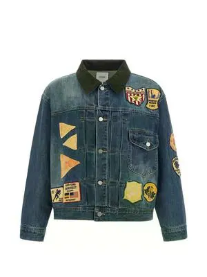FOUND Patchwork Denim Jacket
