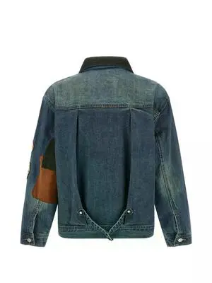 FOUND Patchwork Denim Jacket