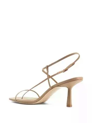 Studio Amelia Cross Front 70 Square-toe Sandals