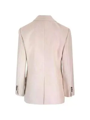 Theory Double-breasted Linen-twill Blazer