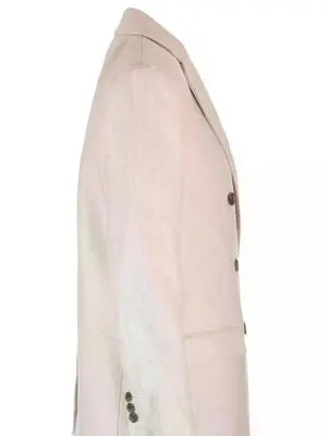 Theory Double-breasted Linen-twill Blazer