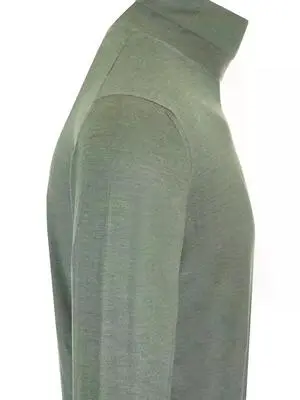 MAURO OTTAVIANI Ribbed Trim Roll Neck Sweater - Green