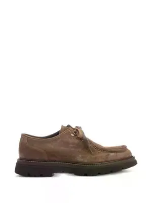CORVARI Suede Lace-up Derby Shoes