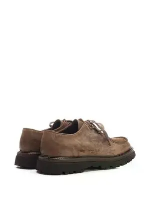 CORVARI Suede Lace-up Derby Shoes