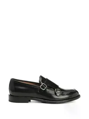 CORVARI Leather Monk Shoes