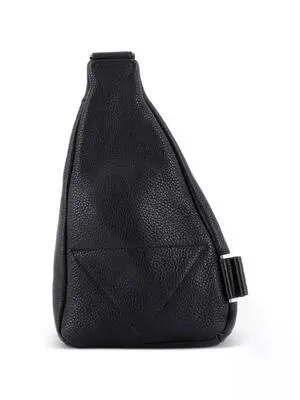Prada Triangle Logo Sling Bag Leather Backpack