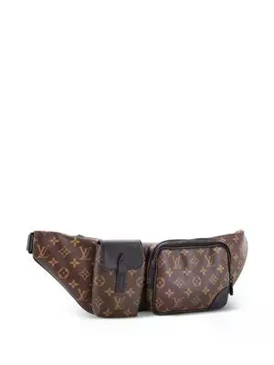LOUIS VUITTON Christopher Bumbag Macassar Monogram Canvas - Black