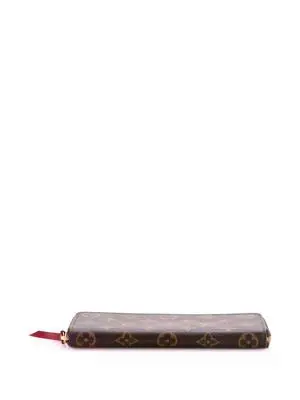LOUIS VUITTON Clemence Wallet Monogram Canvas Small Wallets - Brown