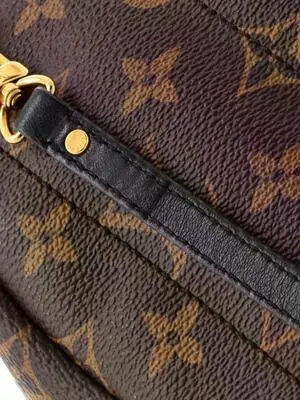 LOUIS VUITTON Palm Springs Monogram Canvas Mini Backpack - Brown