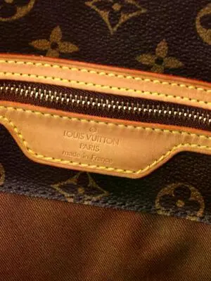 LOUIS VUITTON Cabas Alto Monogram Canvas Tote Bag - Brown