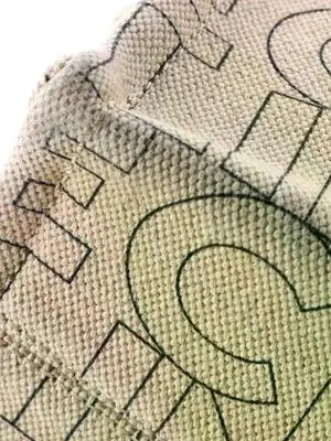 Celine Cabas Thais Triomphe Printed Small Tote Bag