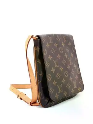 LOUIS VUITTON Musette Salsa Handbag Monogram Canvas Pm