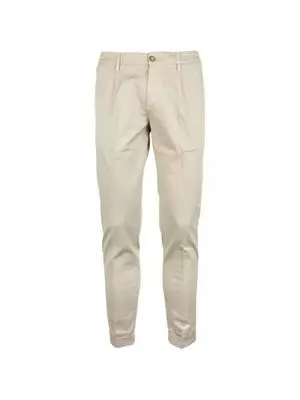 RE-HASH Pleated Turn-up Trousers