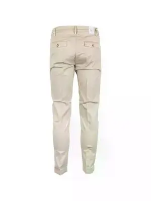 RE-HASH Pleated Turn-up Trousers