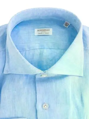 BORRIELLO NAPOLI Marechiaro Spread-collar Shirt