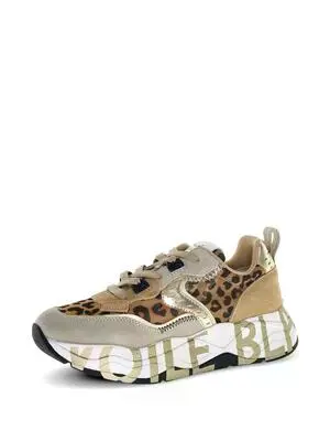 VOILE BLANCHE Club105 Leopard-print Sneakers