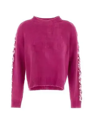 Herno Sequin-embellished Raglan-sleeve Sweatshirt