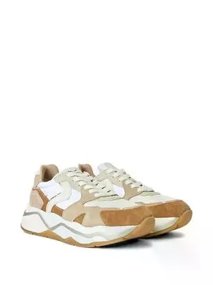 VOILE BLANCHE Suede Panelled Mesh Sneakers