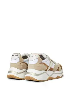 VOILE BLANCHE Suede Panelled Mesh Sneakers