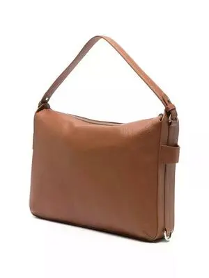 COCCINELLE Grainy Leather Shoulder Bag - Brown