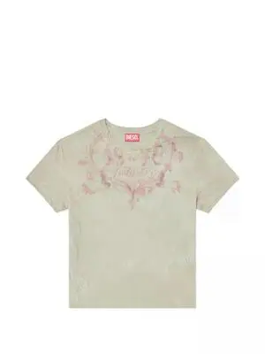 DIESEL® 1978 Industry" Graphic Print T-shirt - Neutrals
